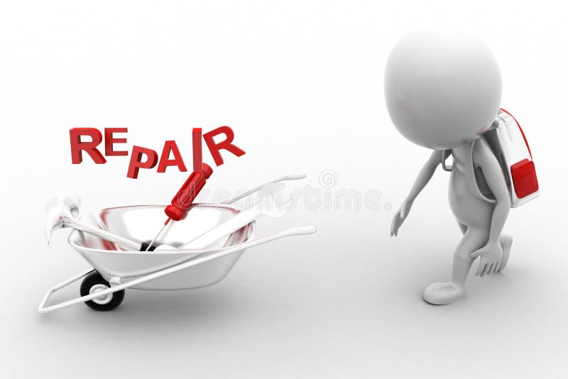 Overcome fear stock illustration. Illustration of conquer - 29810838