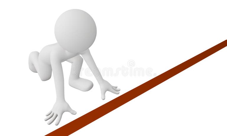 Start Man Stock Illustrations – 32,640 Start Man Stock Illustrations ...