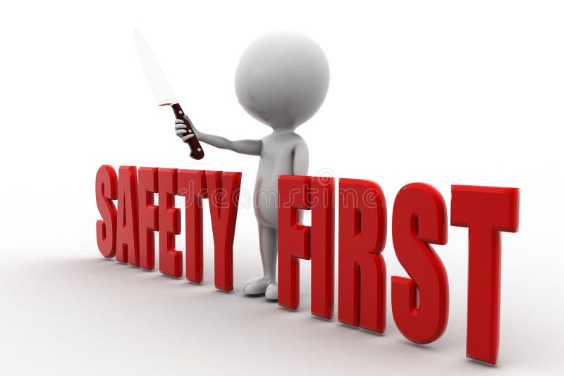 Safety first stock illustration. Illustration of symbol - 20322583