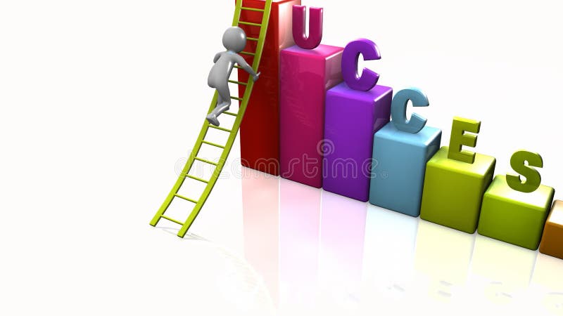 3D Man Showing Success Concept Stock Video - Video of positive ...