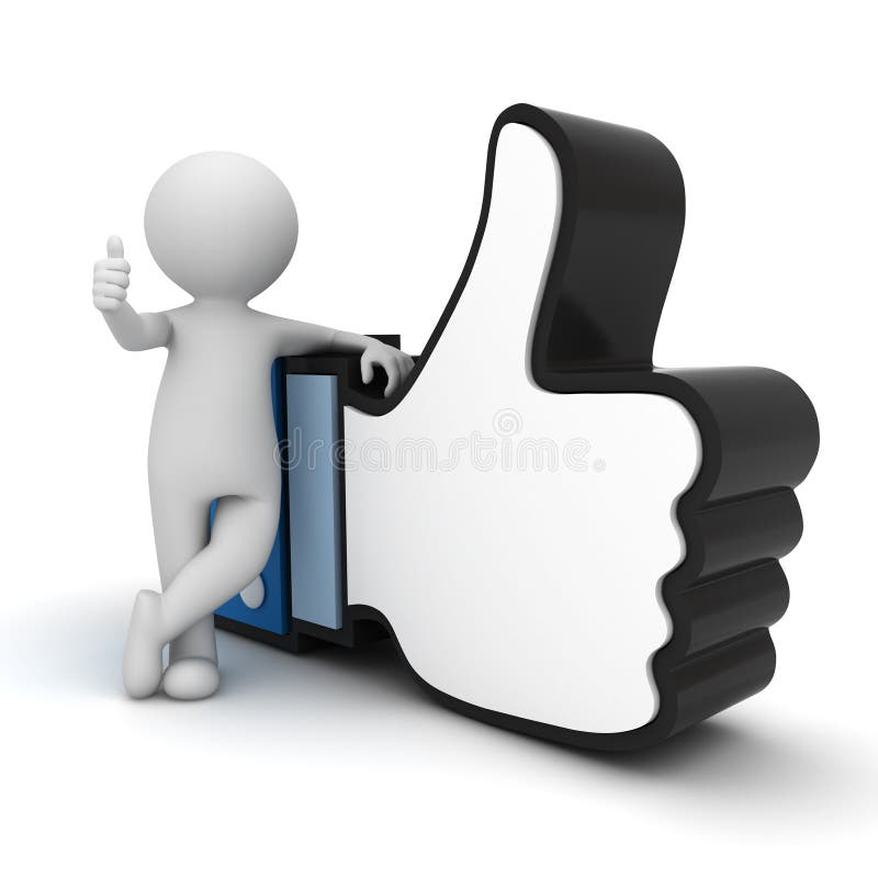 Man Indicates a Group of Like Symbols To Follow Him Editorial ...