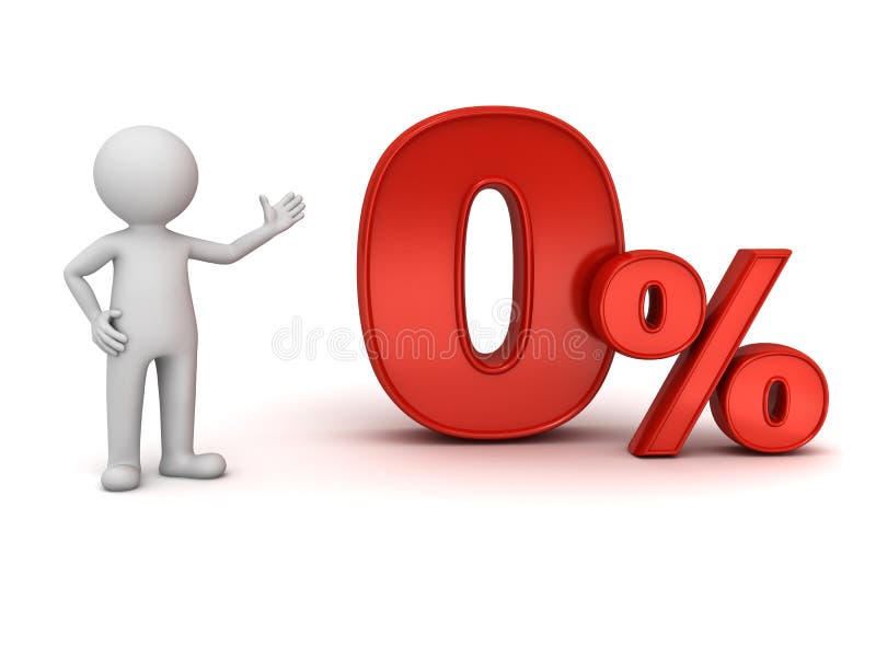 3d Man Presenting Business Growth Chart Graph Stock Illustration ...