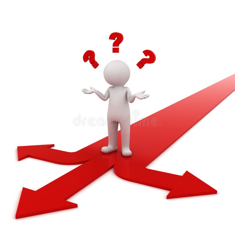 Confusing Directions Clipart