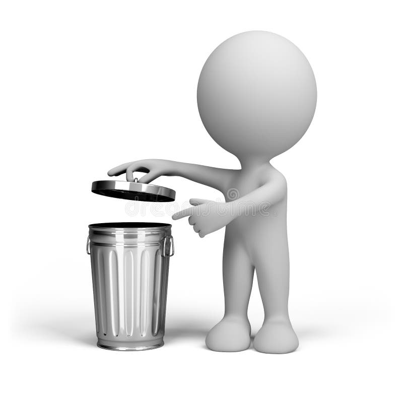 3d Man Trash Stock Illustrations – 798 3d Man Trash Stock Illustrations ...