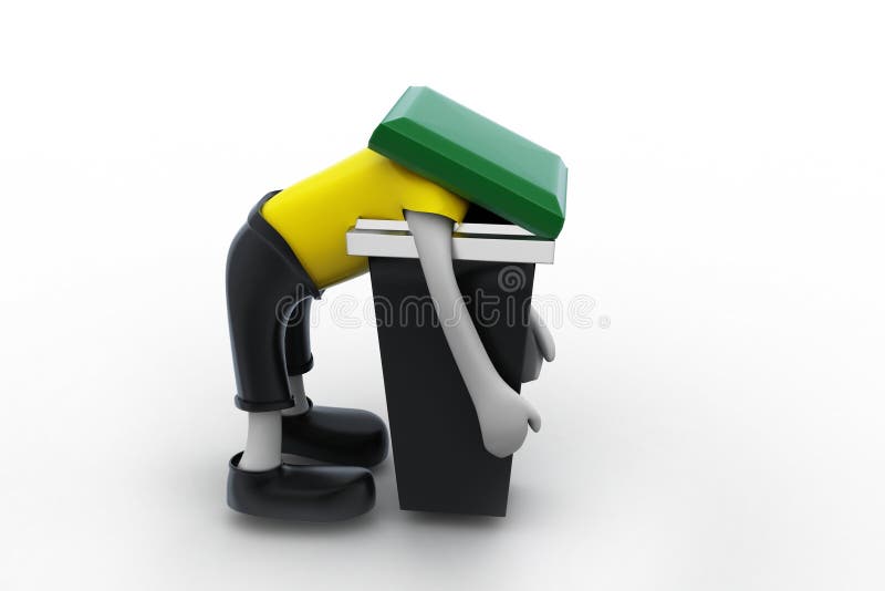 3d Man Trash Stock Illustrations – 798 3d Man Trash Stock Illustrations ...