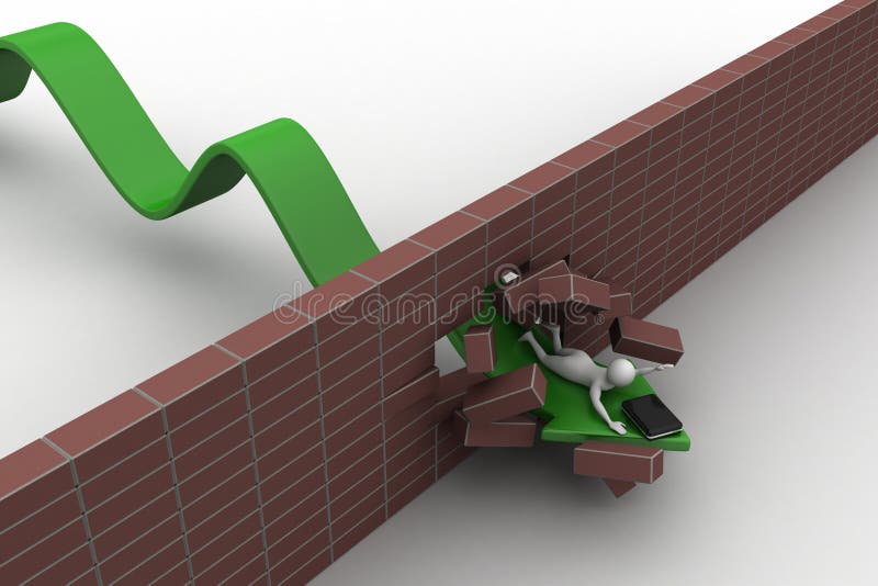 3d White People Failure Diagram Stock Illustrations – 69 3d White ...