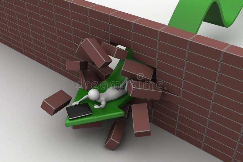 3d White People Failure Diagram Stock Illustrations – 69 3d White ...