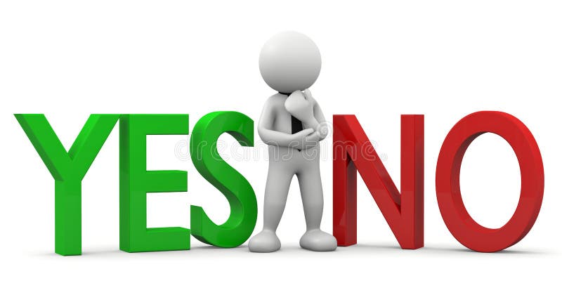 3d People Yes No Stock Illustrations – 156 3d People Yes No Stock ...