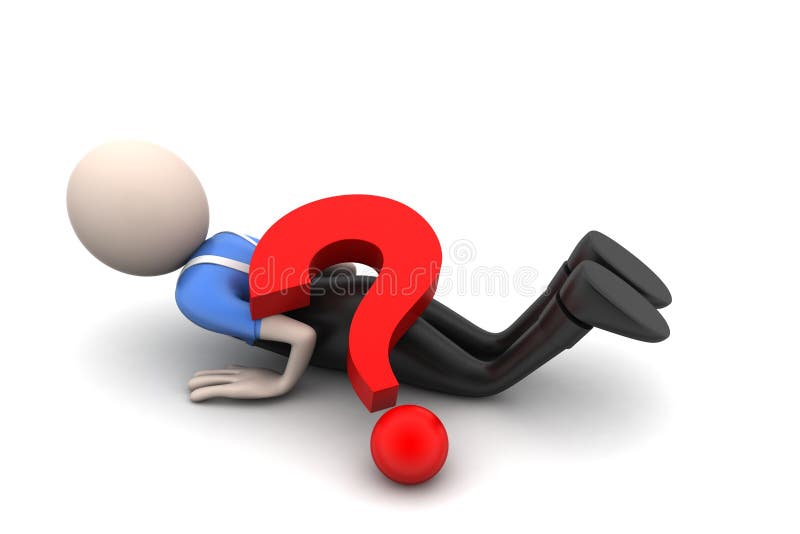 Little Man Question Mark Stock Illustrations – 436 Little Man Question ...