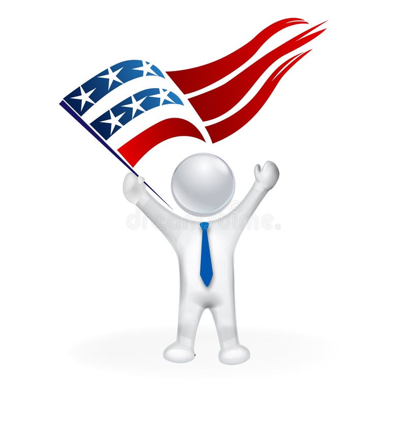 White 3d Man Usa Flag Stock Illustrations – 487 White 3d Man Usa Flag ...