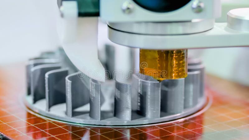 Microchip Production Factory. Technological Process. Stock Image ...