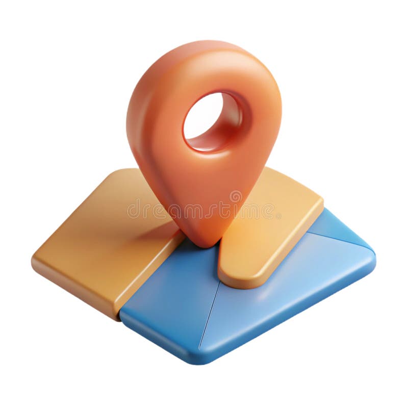 3d map free icon stock illustration. Illustration of geography - 369765847