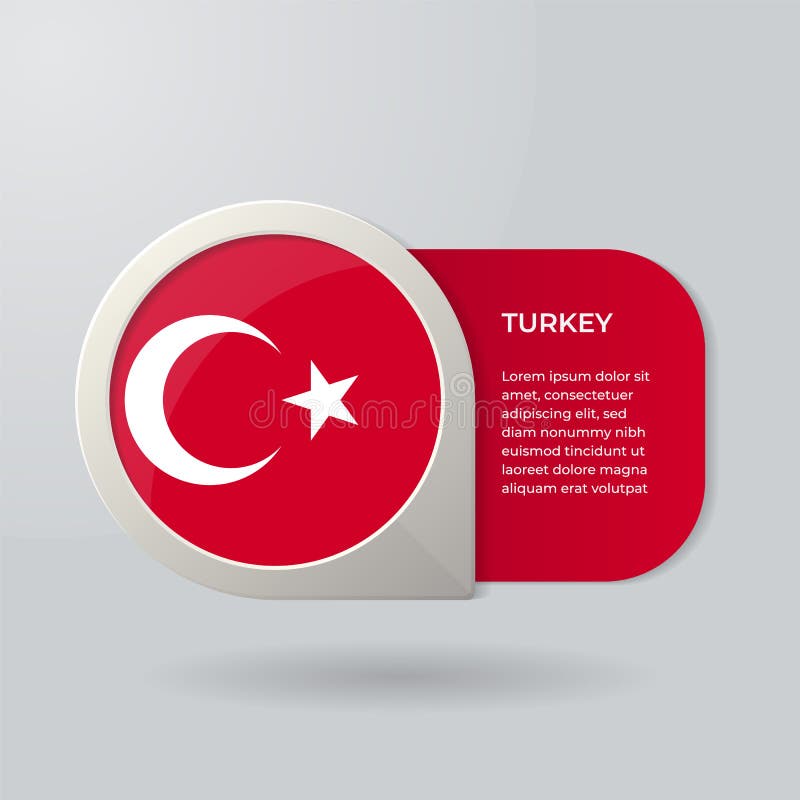 Turkey Map World Flag Pointer Stock Illustrations – 131 Turkey Map ...