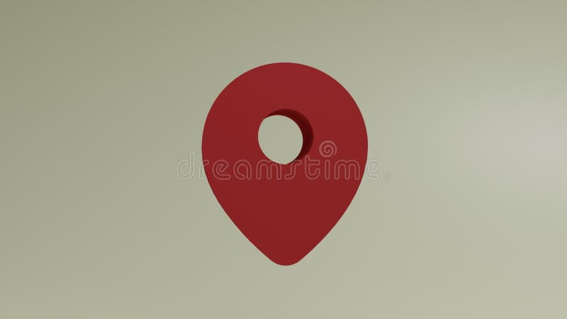 3d Marker Image Point Geolocation Marker Gps Stock Illustration ...