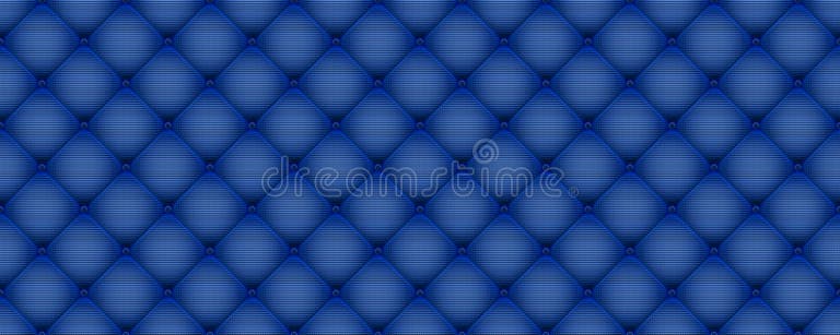 3d Material Blue Vinyl Diamond Tuck Texture Stock Illustration ...