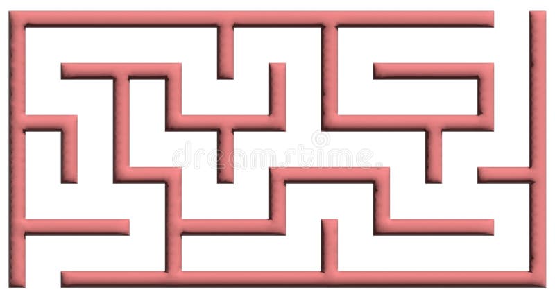 3d Maze Conundrum for Challenge the Kids, Labyrinth for Finding the ...