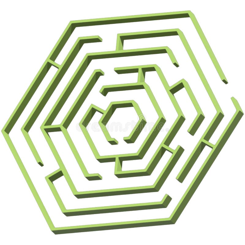 3d Maze Conundrum for Challenge the Kids, Labyrinth for Finding the ...