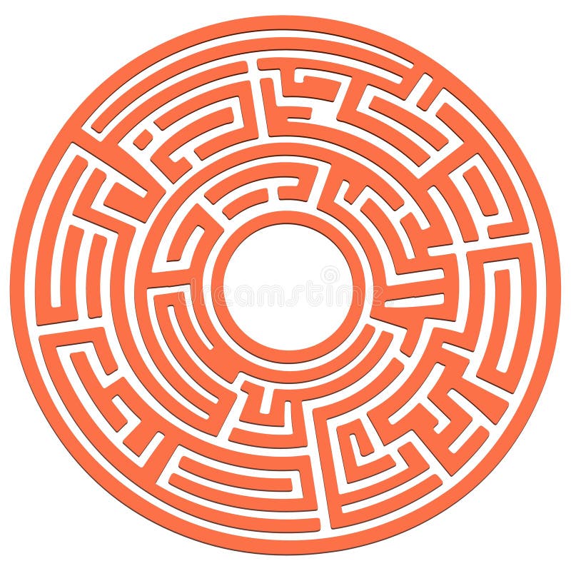 3d Maze Conundrum for Challenge the Kids, Labyrinth for Finding the ...