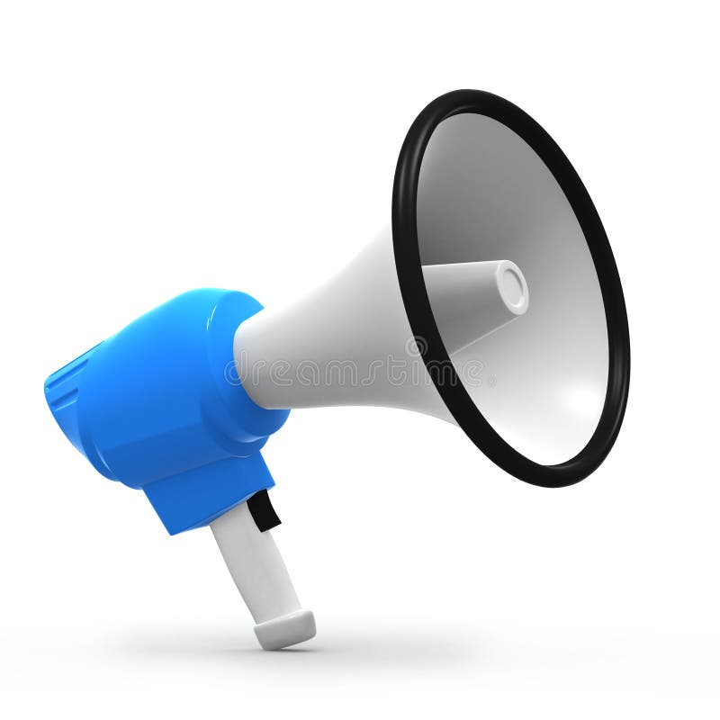 3d Megaphone stock illustration. Illustration of megaphone - 39614314 3d Megaphone stock illustration. Illustration of megaphone - 39614314