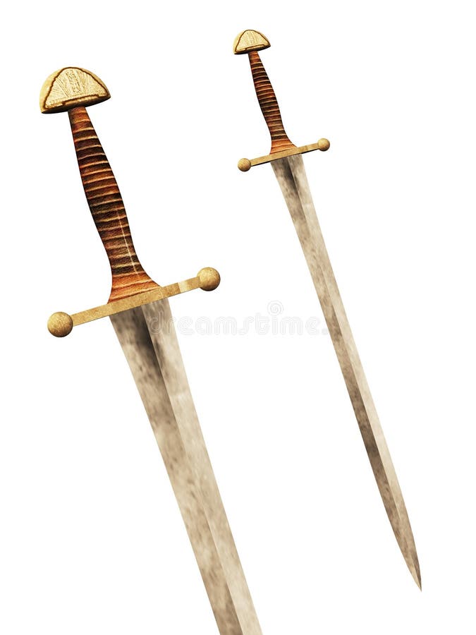 3d metal sword stock illustration. Illustration of history - 155557711