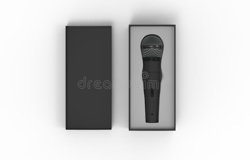 3d Microphone stock illustration. Illustration of interview - 167950975