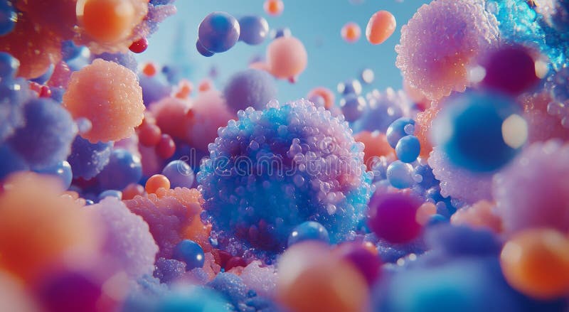 This 3D Microscopic Image Illustrates Mycoplasma Bacteria, Which are ...