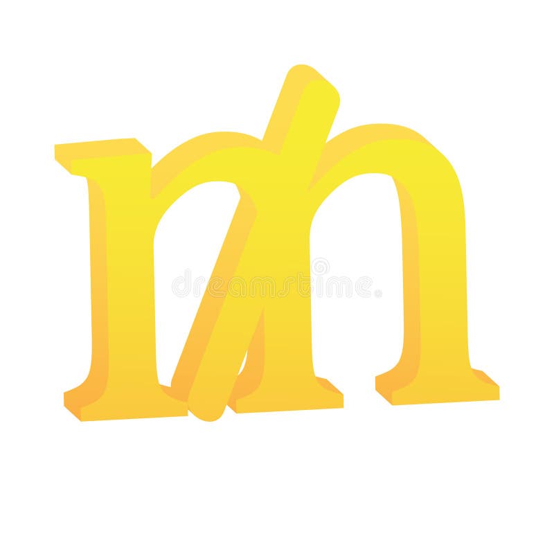 Mill currency symbol stock illustration. Illustration of symbol - 194738587