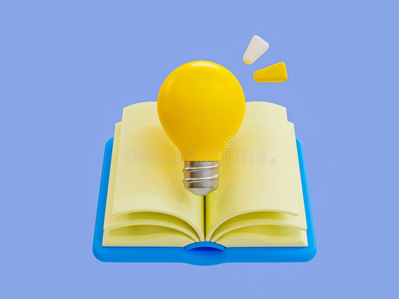 3d Minimal Spark Creative Ideas. Innovative and Creative Icon. Spark ...