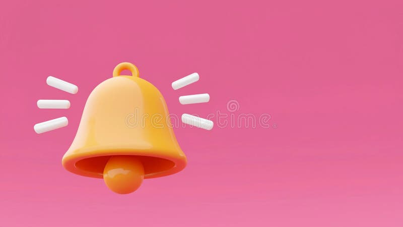 3d Minimal Turn-on Notification Concept. New Update Reminder. New ...