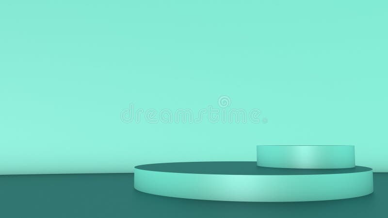3D Mint Stand or Stand. Mocap Stock Illustration - Illustration of ...