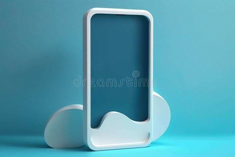 3d Mobile Phone, Created with Generative AI Technology Stock ...
