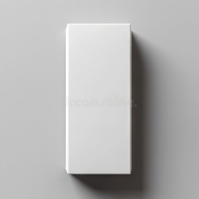 3D Mockup for Stick Sachet Box Packaging in Print Design. Stock ...