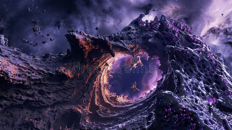 3D Model Abstract Art of Cataclysmic Celestial Abstract Artwork of ...