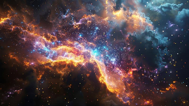 3D Model Abstract Art of Celestial Phenomenon Abstract Sculpture of ...