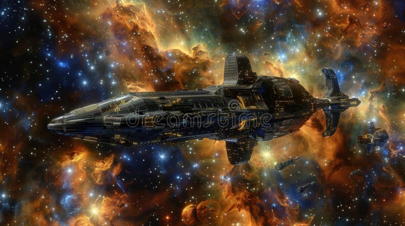 3D Model Abstract Art of Deep Space Exploratory Abstract Celestial ...