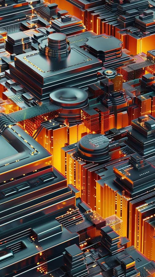 3D Model Abstract Art of Mindbending 3D Abstract Art Representing ...