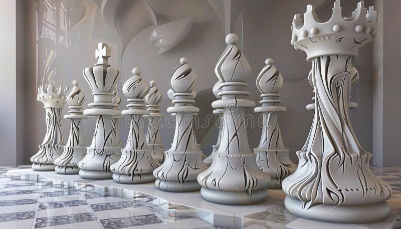 3D Model Abstract Art of Multidimensional Abstract Strategic Vision ...