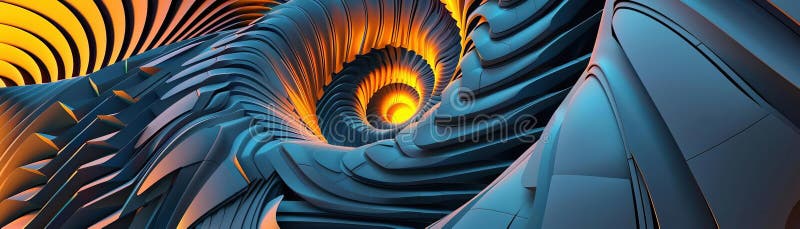 3D Model Abstract Art of Multidimensional Abstract Strategic Vision ...