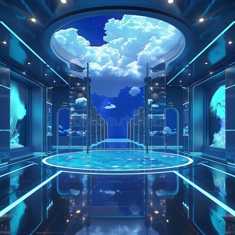 Global Weather Visualization Atrium Stock Illustrations – 10 Global ...