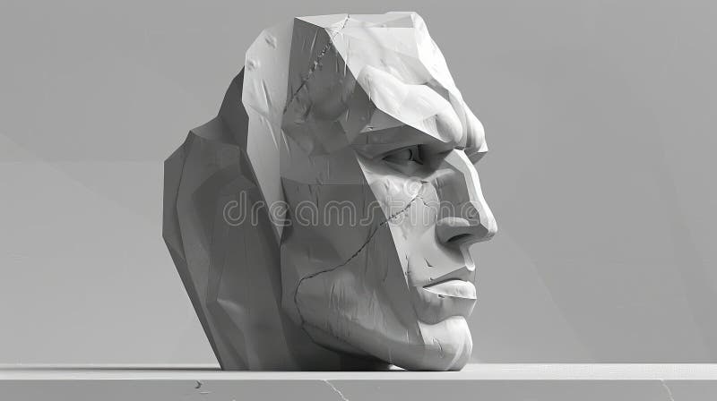 3D Model Abstract Art of Powerful Abstract Veteran Tribute with Strong ...