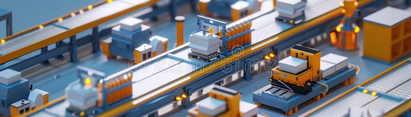 Sturdy Industrial Abstract Assembly Line Stock Illustrations – 7 Sturdy ...