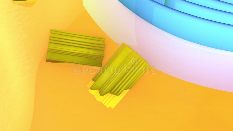 Animal Cell - Golgi Apparatus Stock Footage - Video of biology, biopsy ...