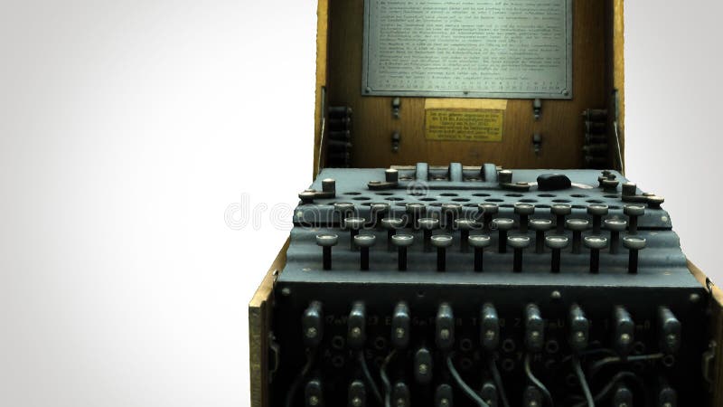 Enigma Machine - Rotation Zoom-out Dx Stock Footage - Video of century ...
