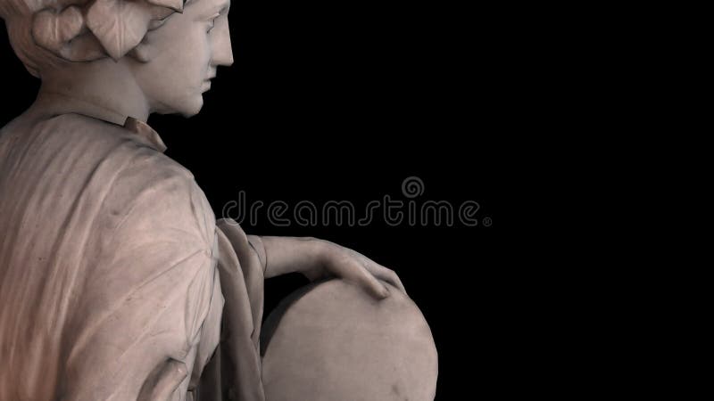 Thalia Muse of Comedy - Zoom in Stock Video - Video of comedy, girl ...