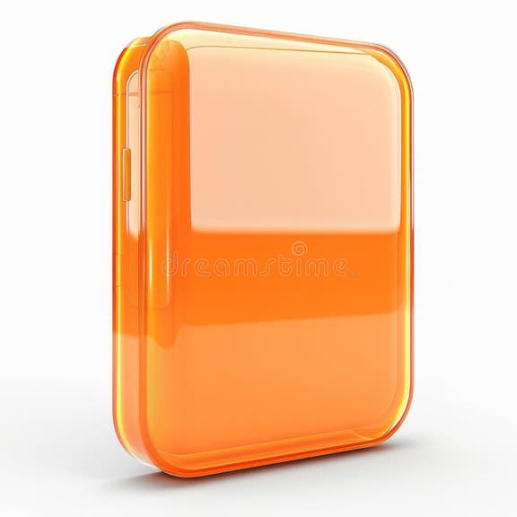 7 3D Model of a Bright and Glossy Phone Icon Stock Illustration ...
