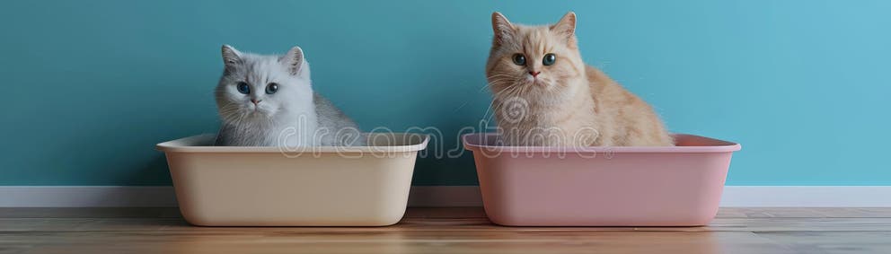 3D Model of Colorchanging Litters To Indicate Need for Cleaning Stock ...