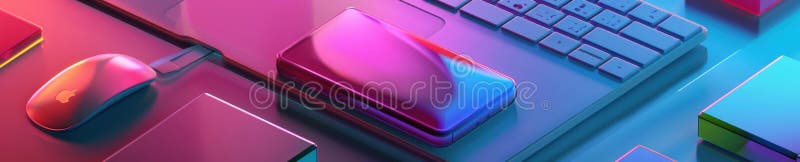 94 3D Model of a Colorful Desktop Computer Icon Realistic and Intricate ...