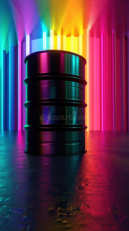 3D Model of a Database Management Icon with Colorful Background ...
