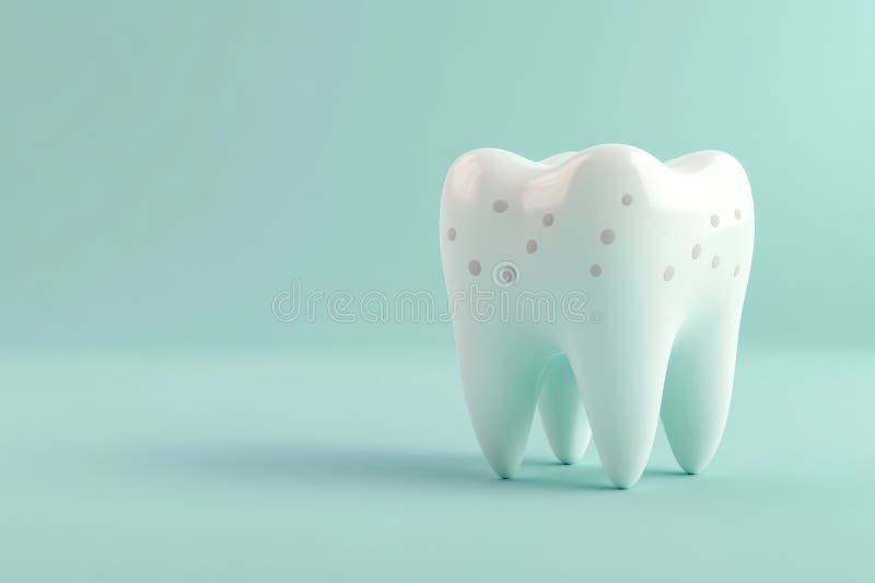 3D Model of a Decayed Tooth with Plaque and Bacteria, Ideal for ...