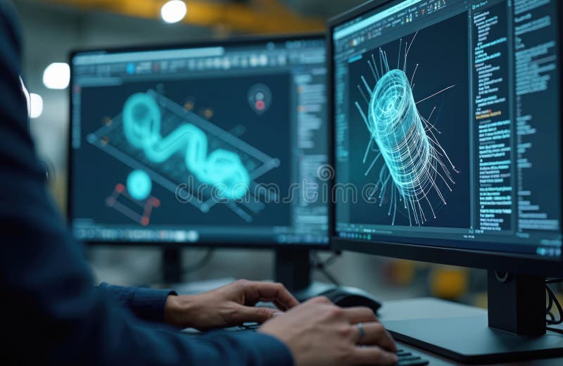 Wireframe Computer Cad Design Stock Illustrations – 363 Wireframe ...